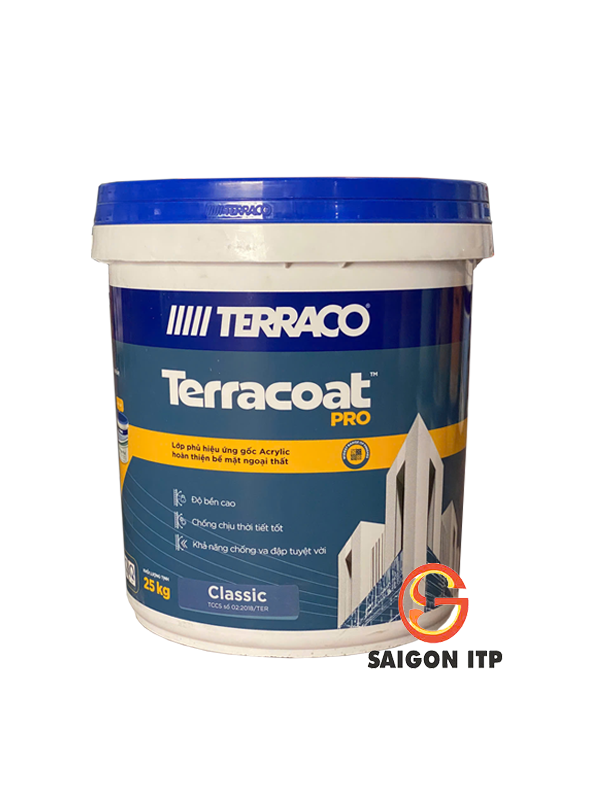 Sơn gai Terraco Terracoat Pro Classic 25kg